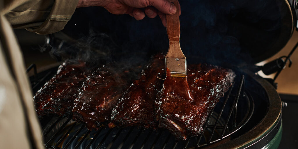 Big Green Egg | Spare ribs 3-2-1 method